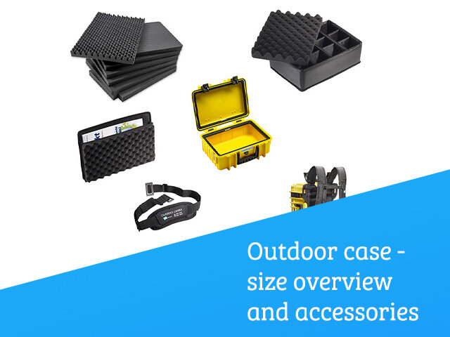 Outdoor Case Accessories & Sizes – All Variants - bwh Koffer