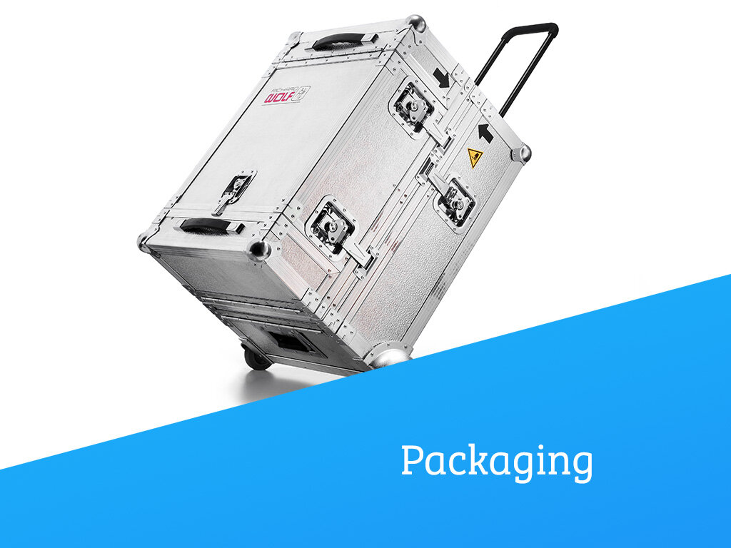 Packaging for safe transport - bwh Koffer